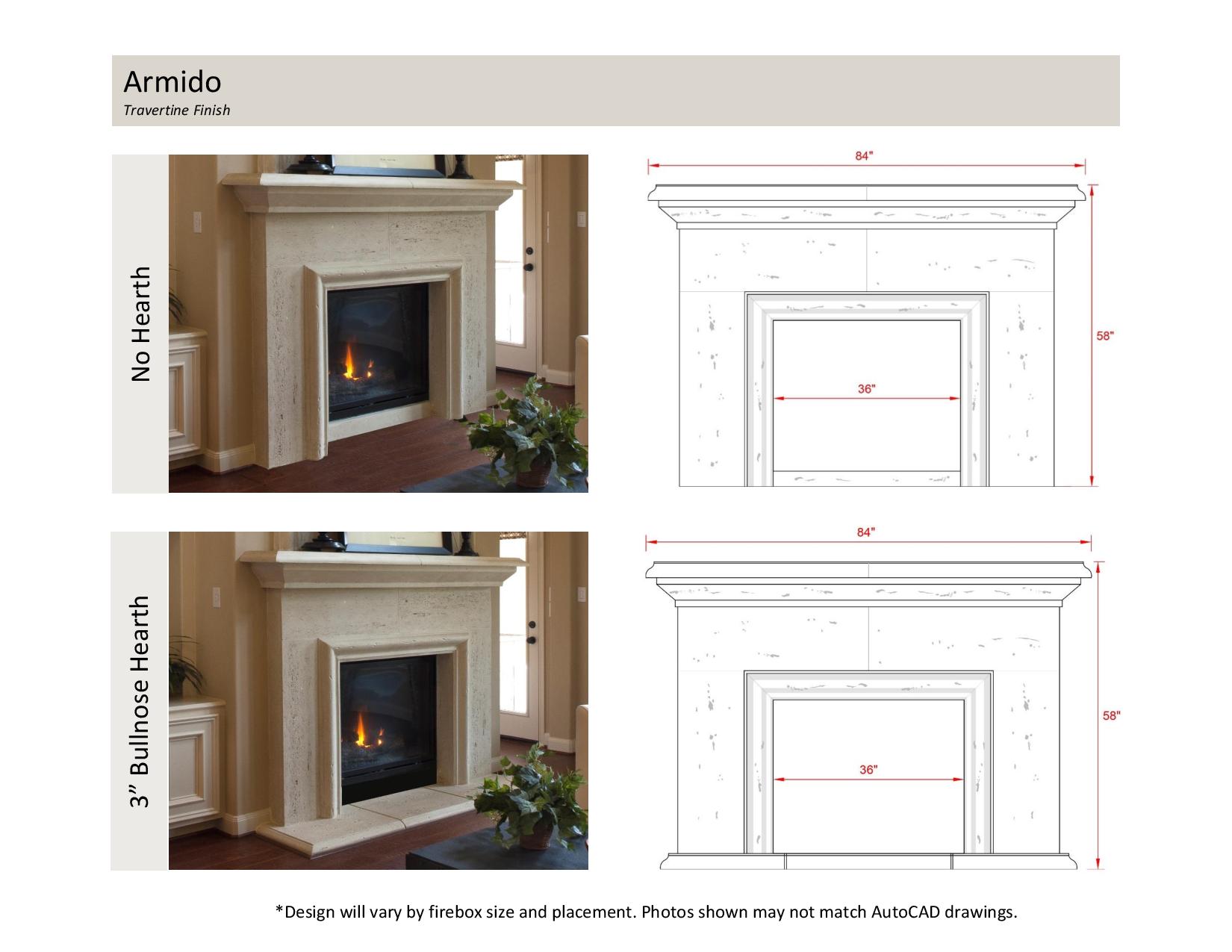 Styles at a Glance - Cast Fire Places